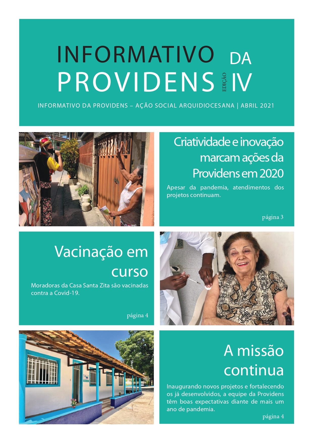 A nova edição do informativo da Providens já está disponível. Confira ...