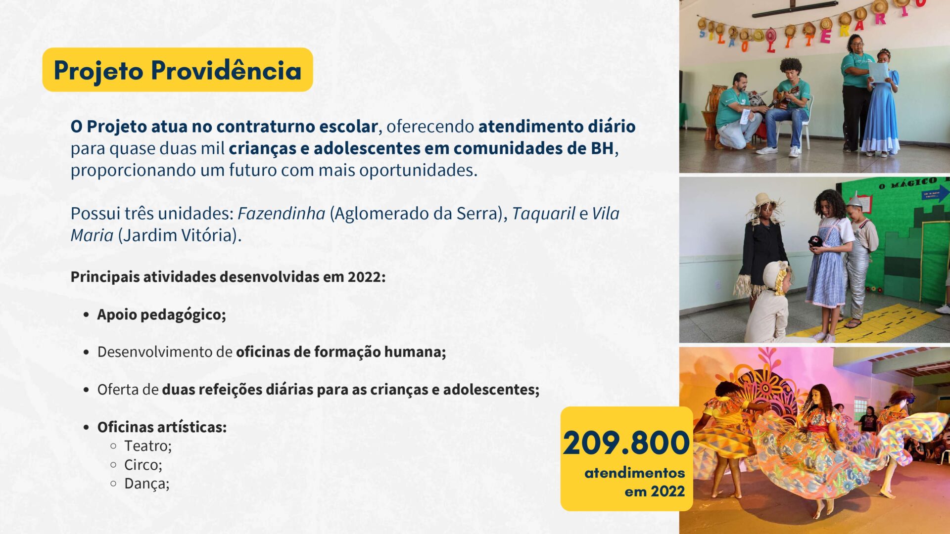 Conheça mais o Projeto Providência - Providens