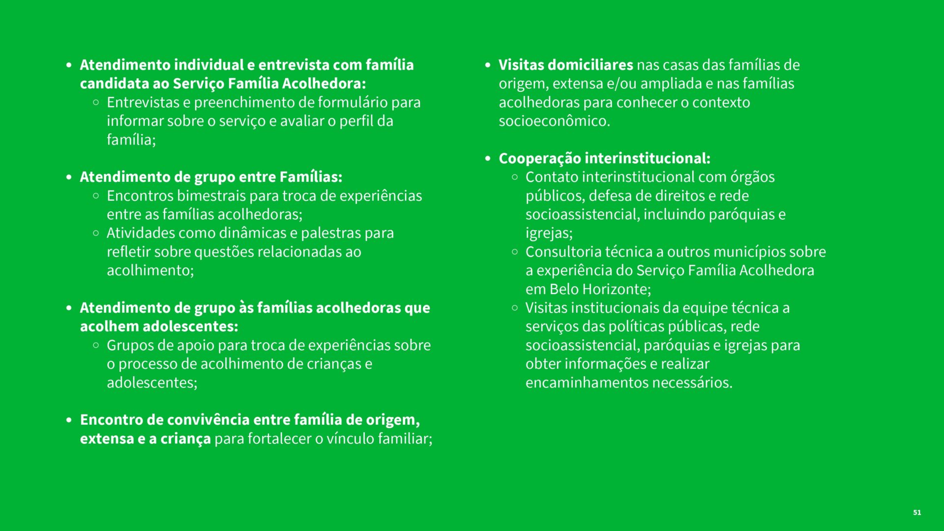 Conheça mais o Serviço Família Acolhedora de Belo Horizonte - Providens